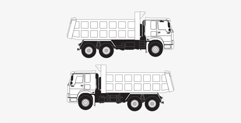 Truck Howo Track Vector Illustrator Load C - Truck - Free Transparent ...