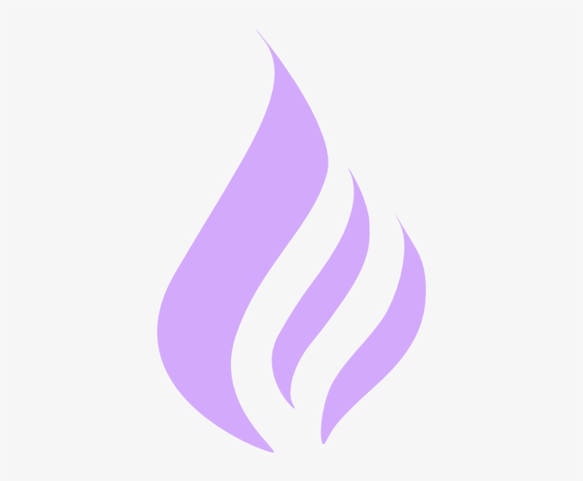 Blue Flame Simple Purple Svg Clip Arts 378 X 596 Px - Free Transparent ...
