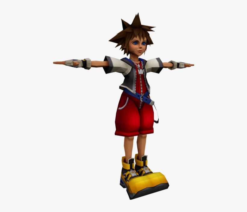 Download Zip Archive - Sora Kingdom Hearts Ps2 - Free Transparent PNG ...