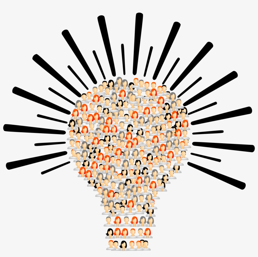 Big Image - Light Bulbs With People - Free Transparent PNG Download ...