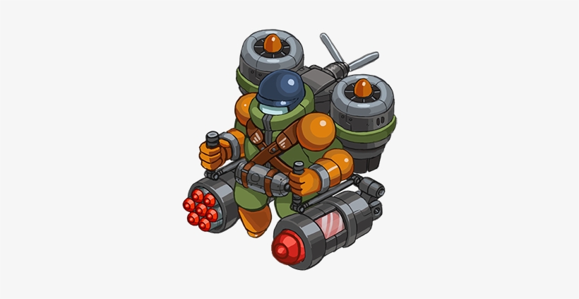 Aero Jetpack Trooper Facebook Promo - Marketing - Free Transparent PNG ...