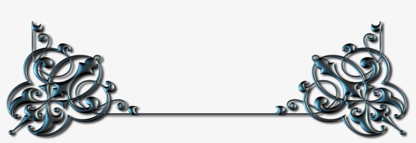 Border Frame Curlicue Antique Ornate Metal - Eleganter Silberner ...