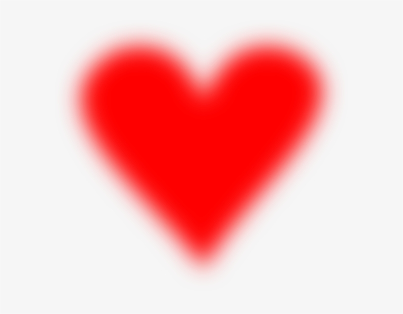 Dark Red Heart Png - Blurred Heart Png - Free Transparent PNG Download ...