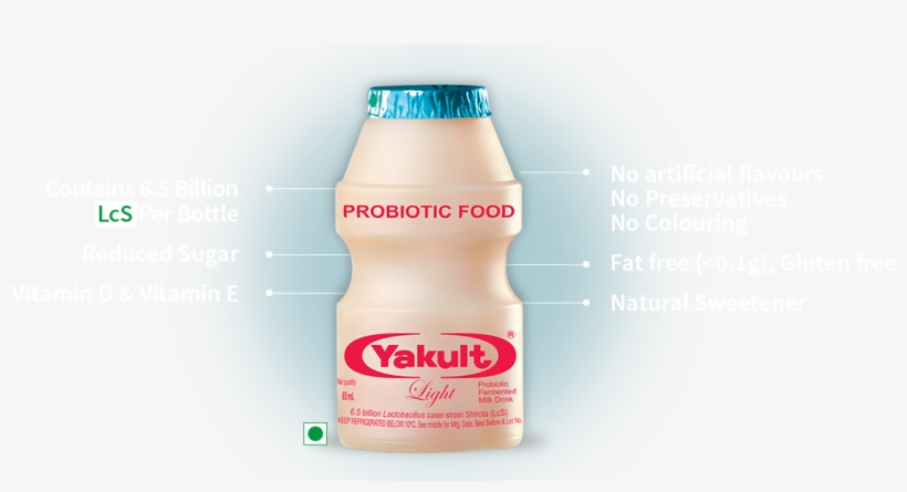 Yakult - Light Bottle - Yakult Danone India Pvt. Ltd. - Free ...