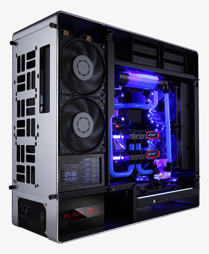 Unique Hdd & Psu Chamber Design - Computer Case - Free Transparent PNG ...