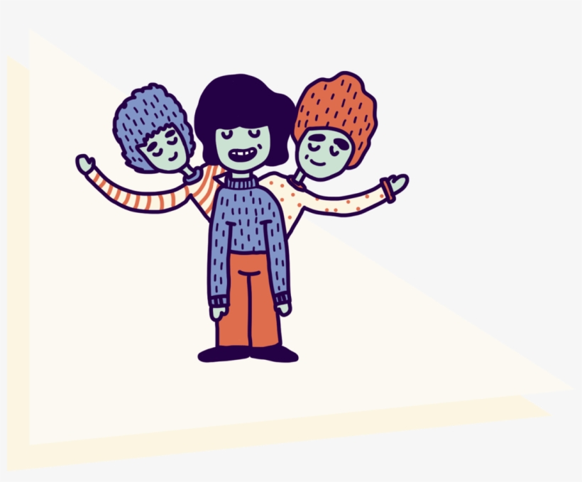 Find Friendly Roommates On Roomi - Cartoon - Free Transparent PNG ...