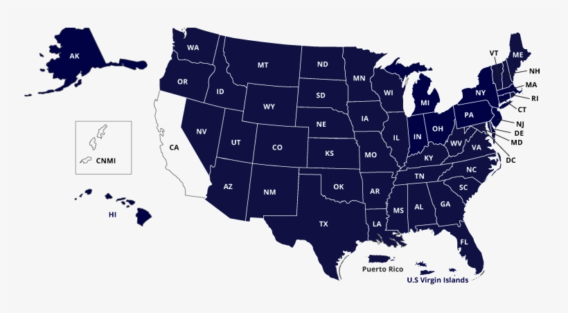 Sara States Are Colored In Blue On The Map - Sara States - Free ...