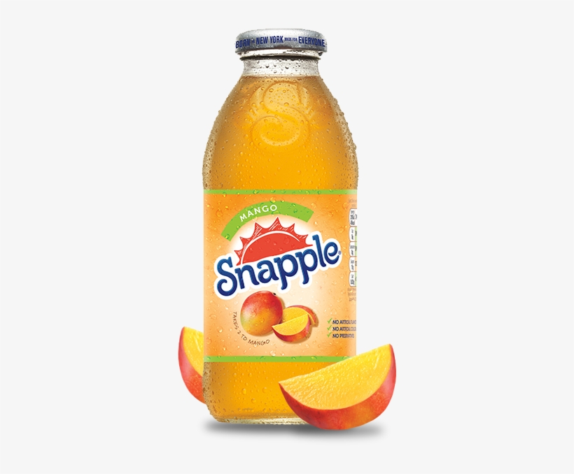 Mango Madness - Snapple Drink - Free Transparent PNG Download - PNGkey