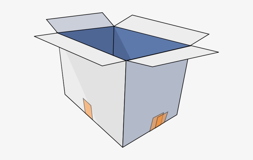 3d Empty Open Box Svg Clip Arts 600 X 440 Px - Free Transparent PNG ...