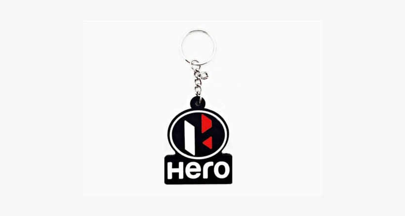 Hero Bike Logo Rubber 3d Key Chain - Motorcycle - Free Transparent PNG ...