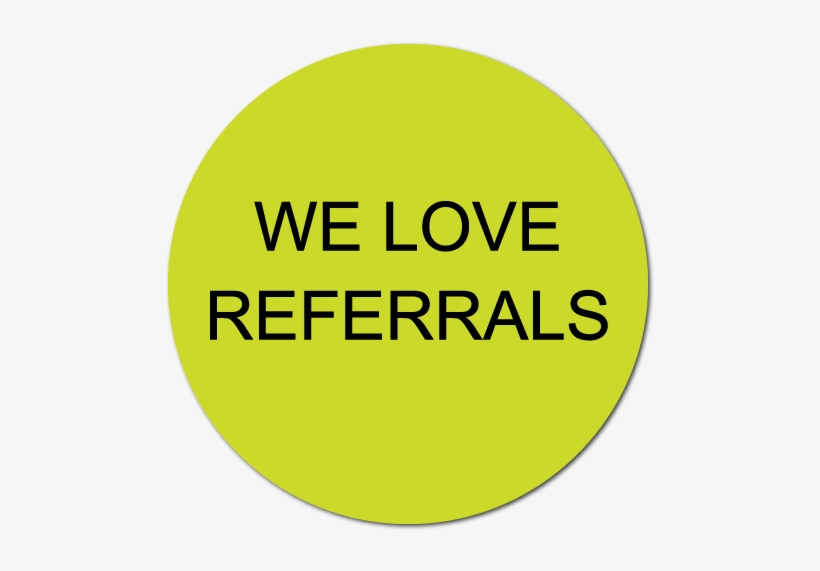 "we Love Referrals" Stickers, Special Offer Buy 1 Get - We Love ...