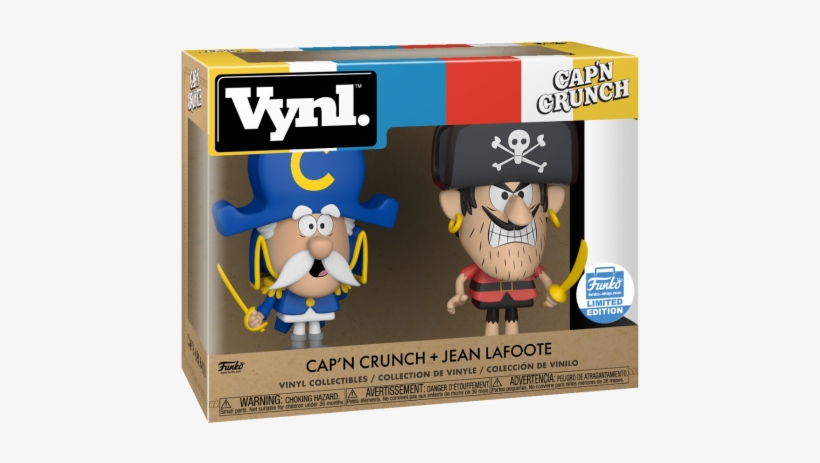 Cap'n Crunch & Jean Lafoote 2 Pack - Captain Crunch Funko Pop - Free ...