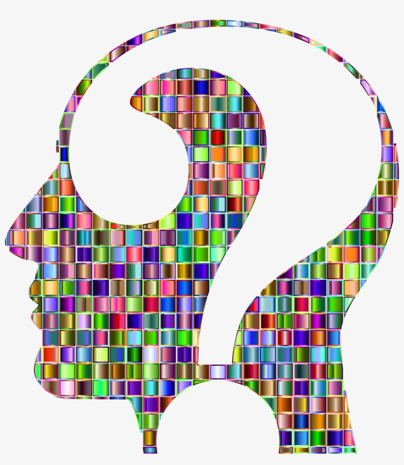 Big Image - Rainbow Question Mark - Free Transparent PNG Download - PNGkey