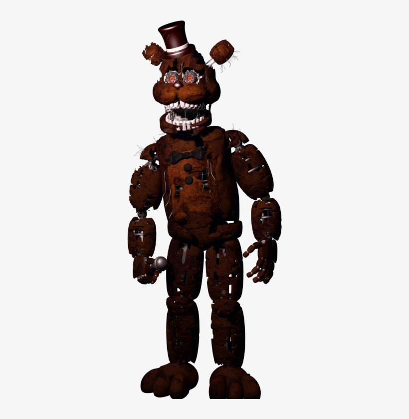 Nightmare Freddy Full Body - Trtf 5 Torture Freddy - Free Transparent ...