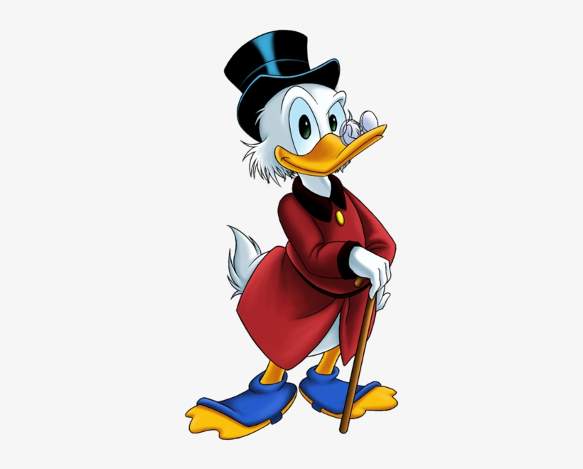 Uncle Scrooge Png Clip Art Image - Disney Characters Duck Tales - Free ...