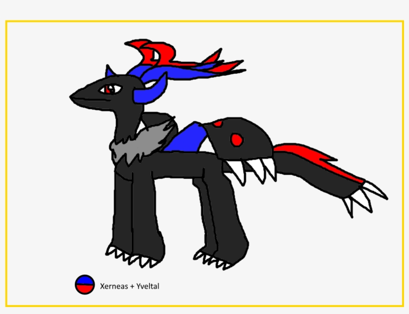 Shiny Xerneas And Yveltal Sprite