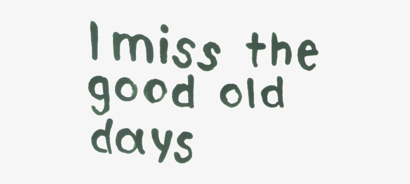 174 Notes - Miss Good Old Days - Free Transparent PNG Download - PNGkey