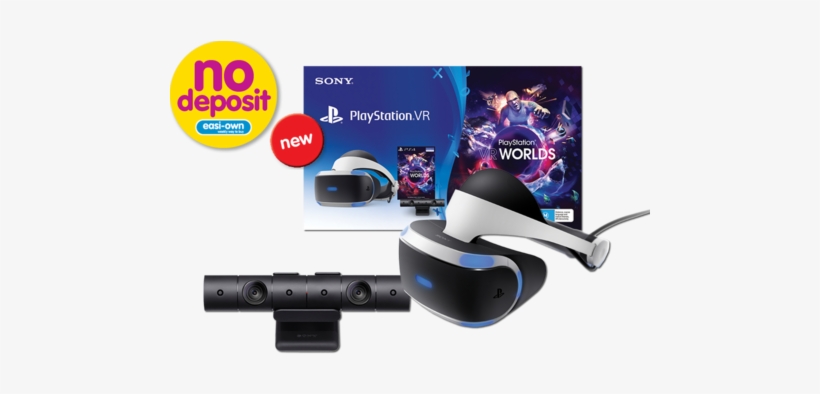 Playstation® Vr Starter Pack - Sony Worlds Vr - Ps4 - Free Transparent ...