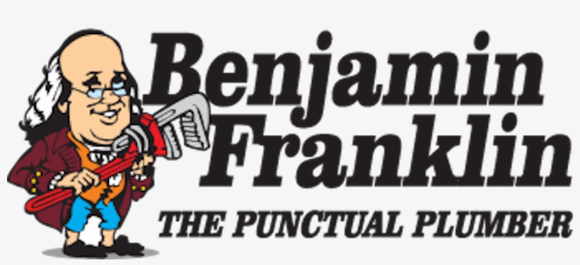 Benjamin Franklin The Punctual Plumber - Benjamin Franklin Plumbing Logo - Free Transparent PNG ...