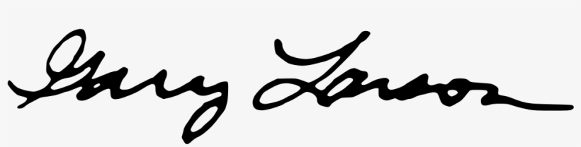 File - Gary Larson - Svg - Gary Larson Signature - Free Transparent PNG ...