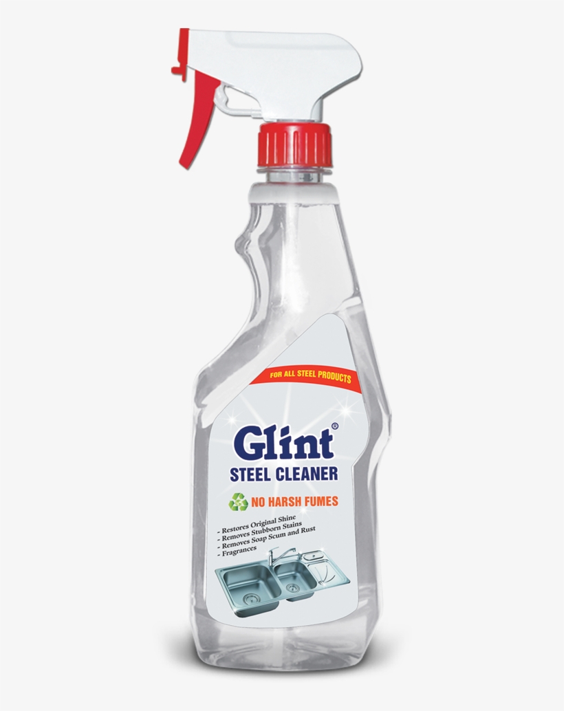 Glint- Steel Cleaner - Steel - Free Transparent PNG Download - PNGkey