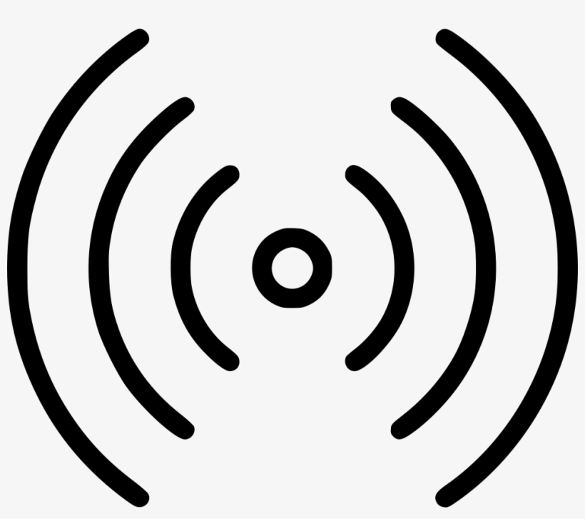 Connection Signal Wifi Radio Waves Antenna Wireless - Radio Signal Png ...