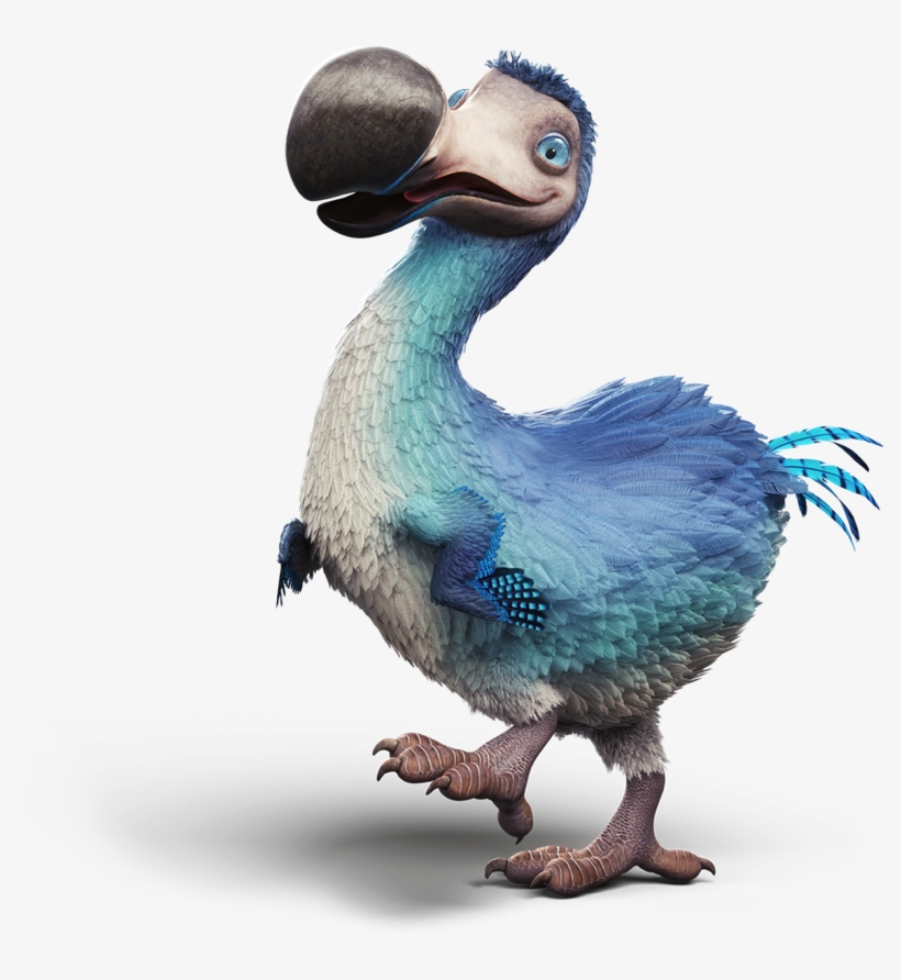Dodo Walking Left - Dodo Internet Mascot - Free Transparent PNG ...