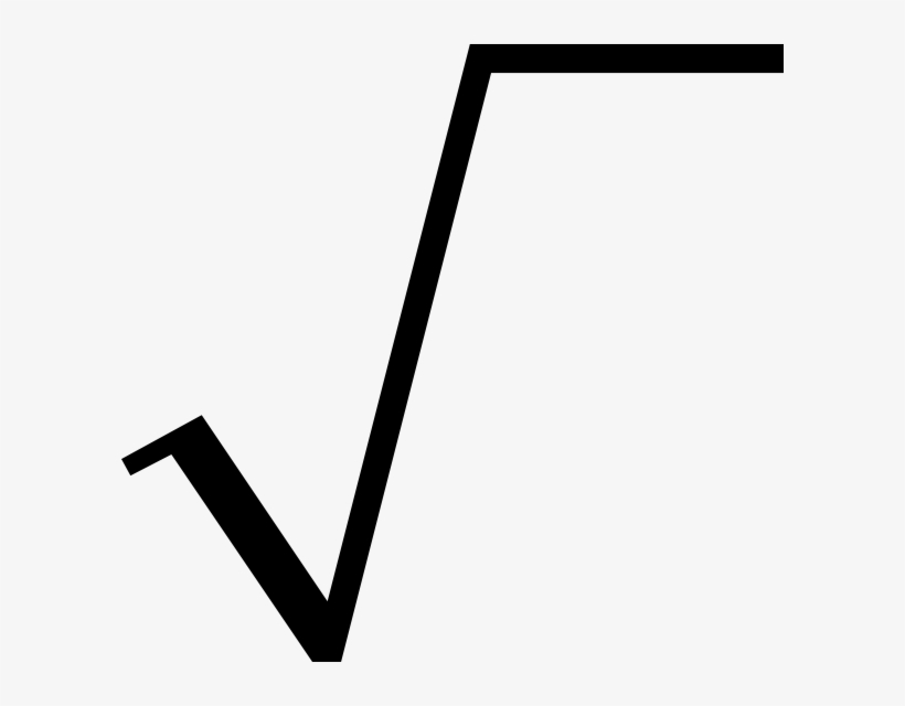Small - Square Root Clip Art - Free Transparent PNG Download - PNGkey