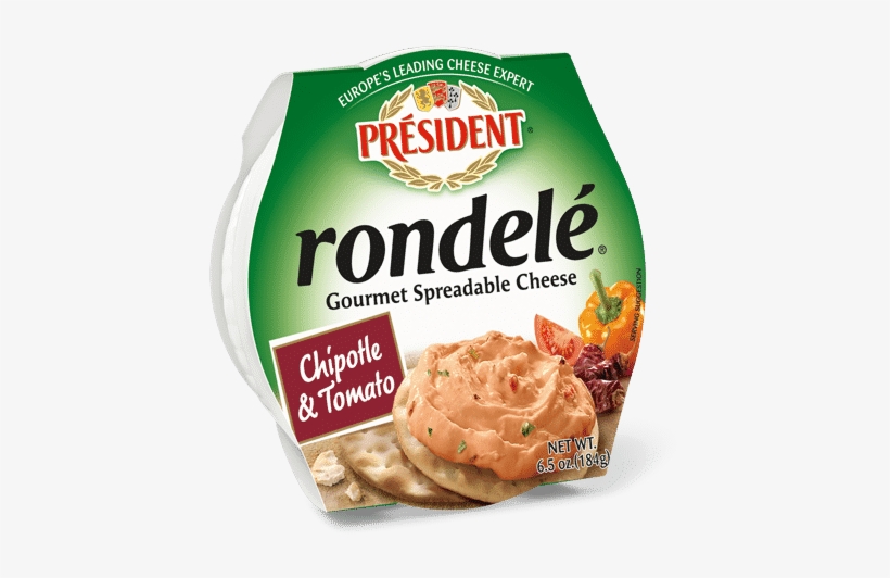 6 - 5 Oz - President Rondele Cheese Spread, Garlic & Herbs - Free ...
