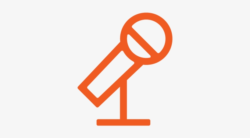 07 Icon General Speech Rgb Orange - Icon - Free Transparent PNG ...