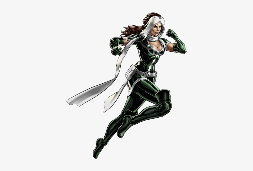 Modern Rogue Portrait Art - Rogue Avengers Alliance Png - Free ...