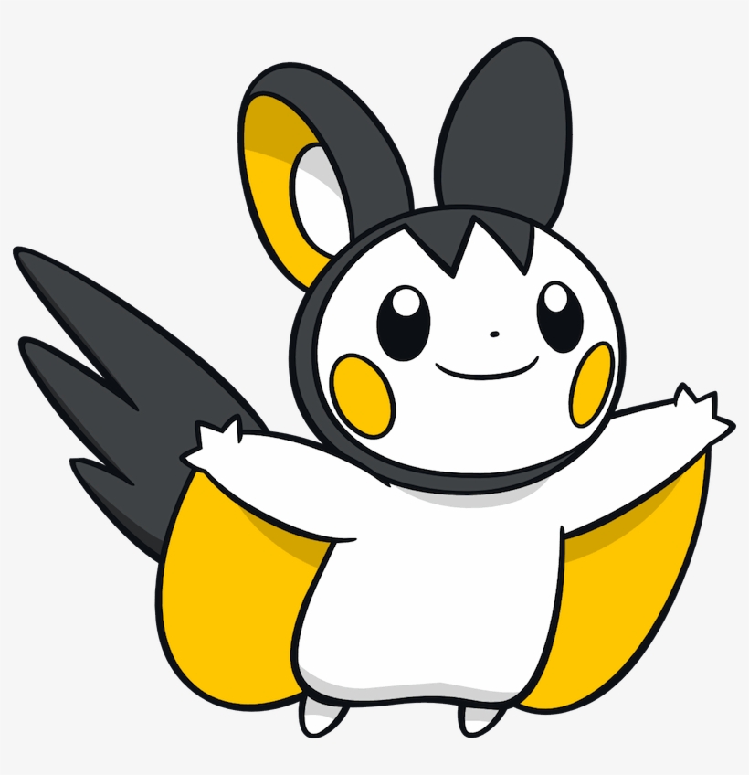 Emolga - Pikachu Emolga And Pachirisu - Free Transparent PNG Download ...