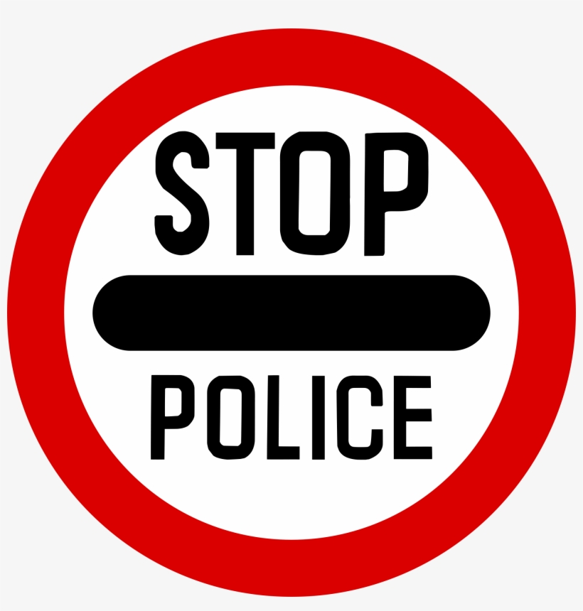 Clipart Royalty Free Download File Singapore Road Signs - Police Check ...