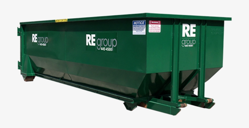 Roll Off Container - Trailer - Free Transparent PNG Download - PNGkey