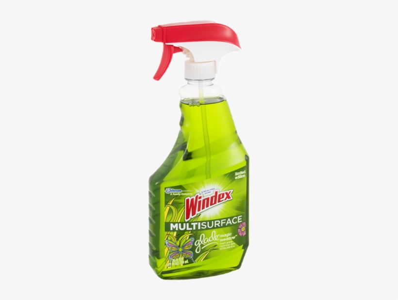 Windex Glass Cleaner - 26 Fl Oz Bottle - Free Transparent PNG Download ...