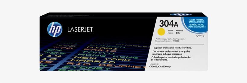 Hp 304a Yellow Original Laserjet Toner Cartridge - Hp 530 Toner ...