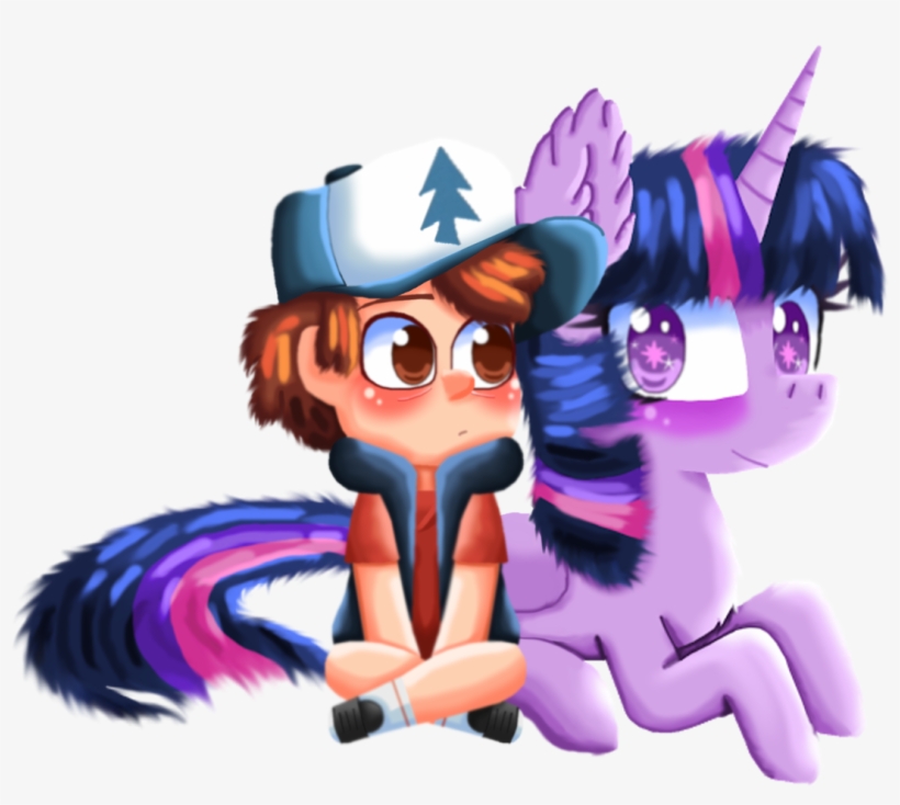 Mlp Gravity Falls Dipper And Twilight