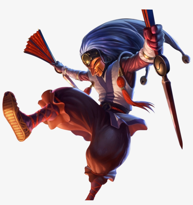 Masked Shaco Skin Splashart Lol Png Image - League Of Legends Shaco Png ...