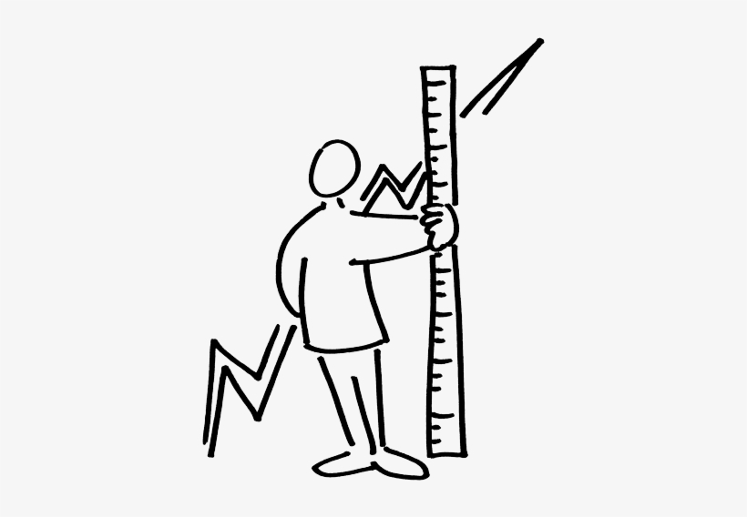 Measure And Improve - Line Art - Free Transparent PNG Download - PNGkey