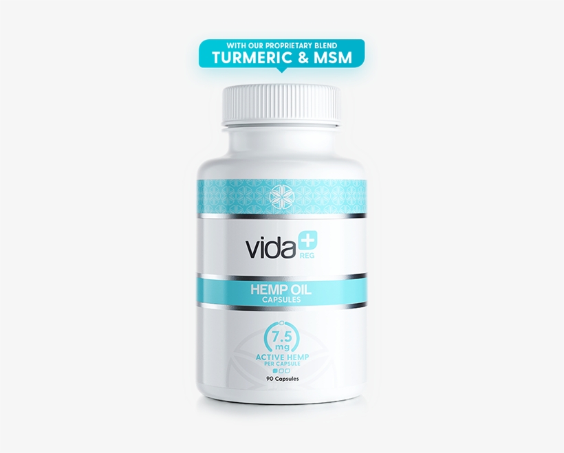 Vida Capsules - Hemp - Free Transparent PNG Download - PNGkey