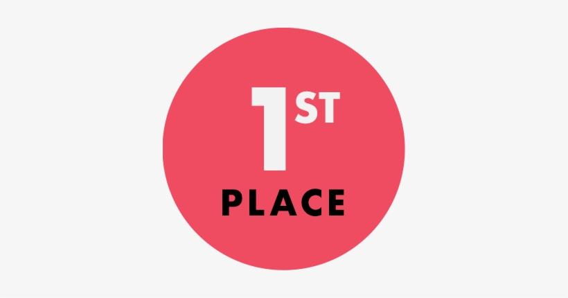 1st Place - Circle - Free Transparent PNG Download - PNGkey