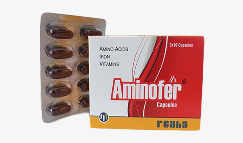 Aminofer Capsules - Free Transparent PNG Download - PNGkey