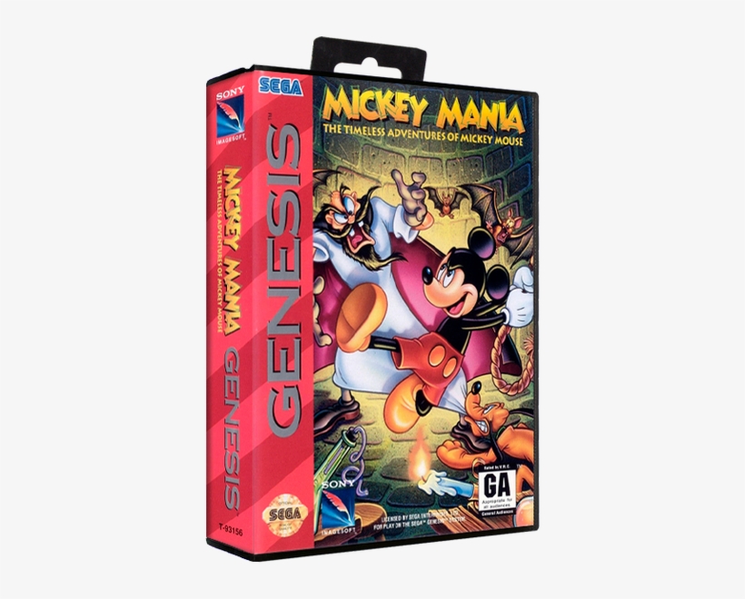 Mickey Mania - Sega Genesis Mickey Mania Timeless Adventures Of Mickey ...