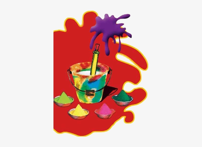 Holi Colours Png, Holi Pichkari Clipart Png, Holi Clipart - Happy Choti ...
