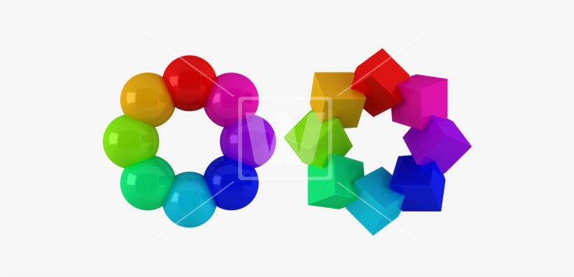 Colorful Shapes Png - Shape - Free Transparent PNG Download - PNGkey
