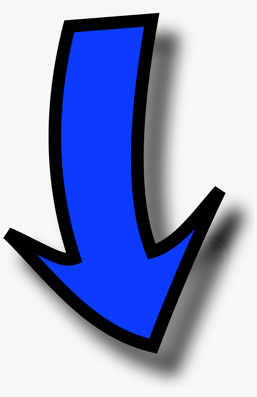 Arrow Clipart Clear Background - Down Arrow Without Background - Free ...