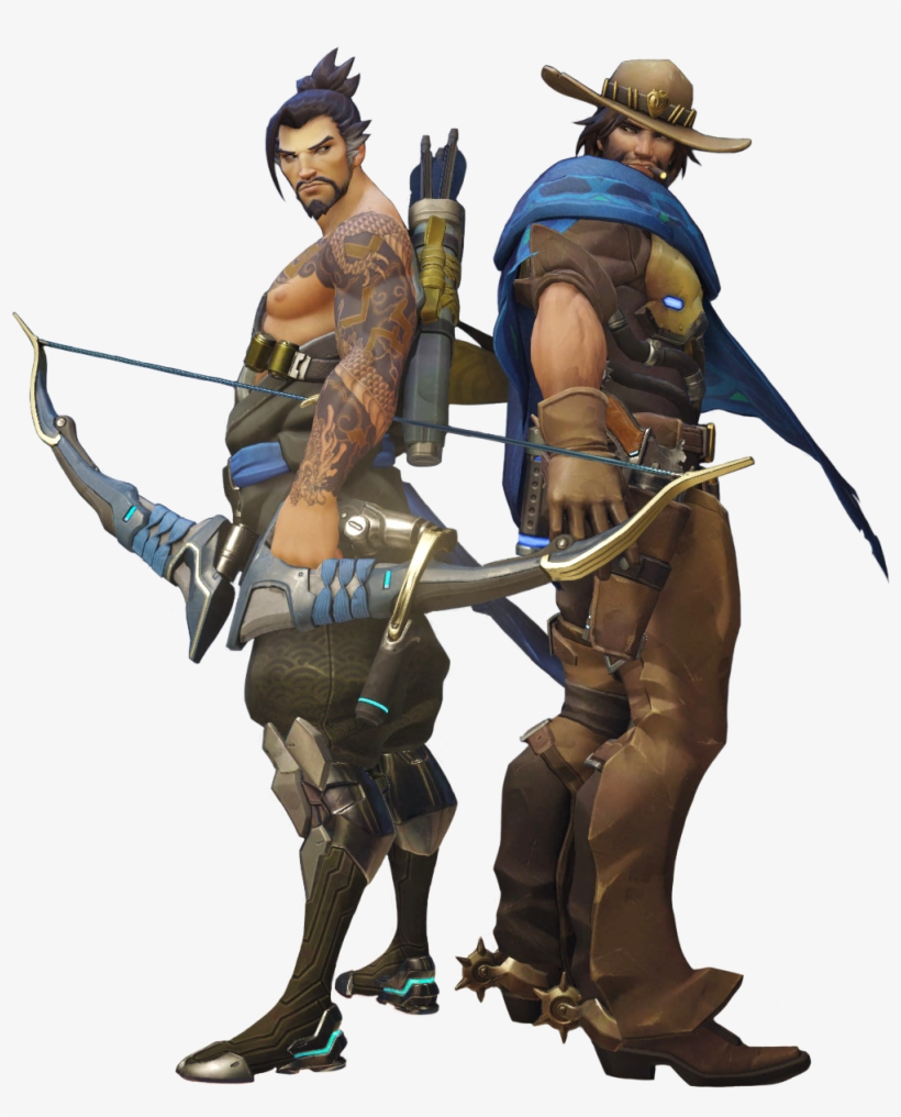 So While Playing Last Night I Noticed That Both Hanzo - Free ...