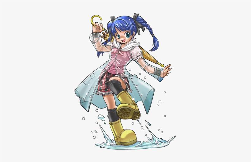 Stomp In Rain Puddle - Manga - Free Transparent PNG Download - PNGkey