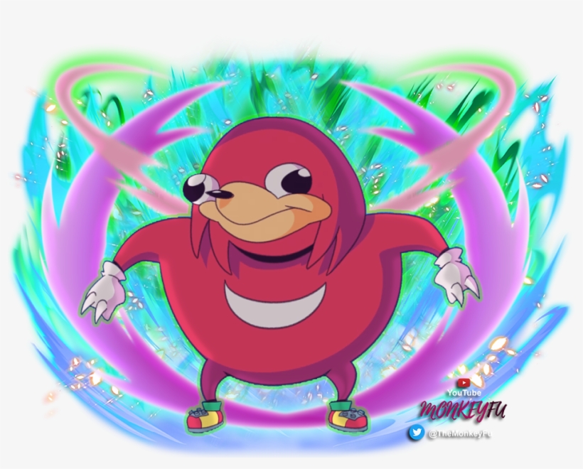 Ugandan Knuckles Brudda - Cartoon - Free Transparent PNG Download - PNGkey