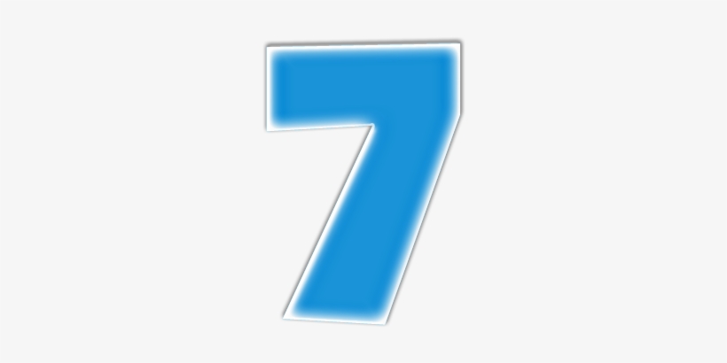 7 - Number - Free Transparent PNG Download - PNGkey